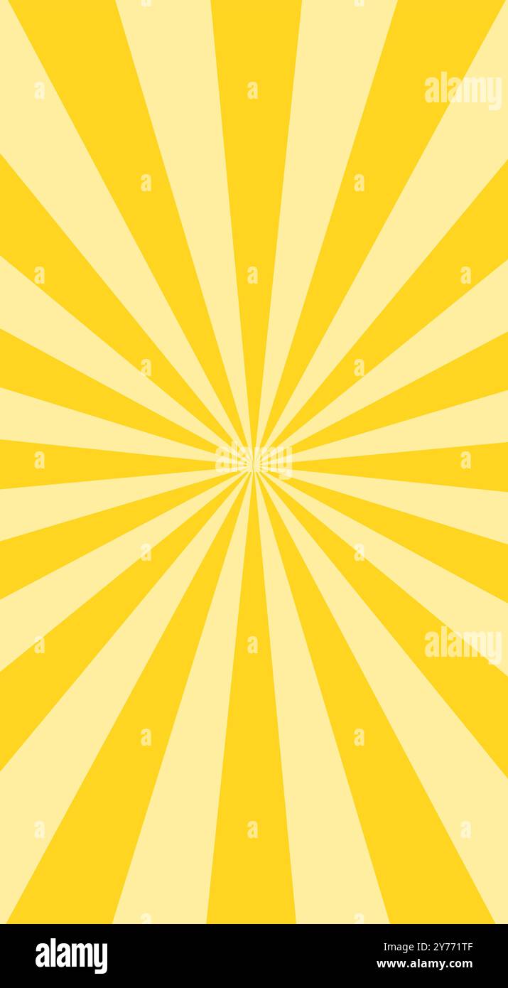 Light sunbeam, vertical banner with Sun rays, cellphone background ...