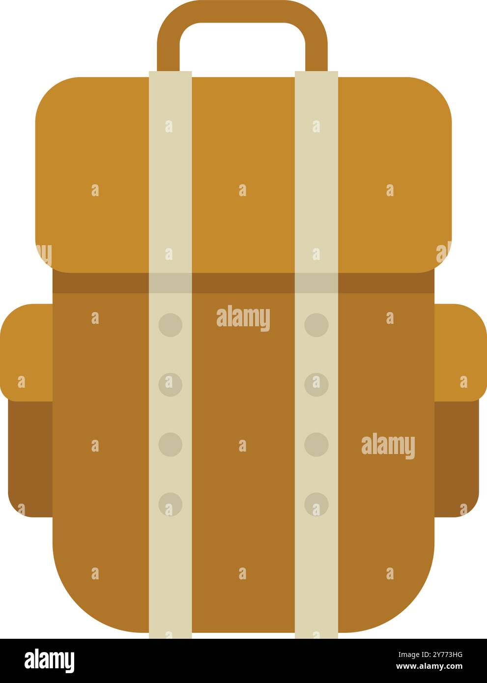 School bag side view Stock Vector Images - Alamy