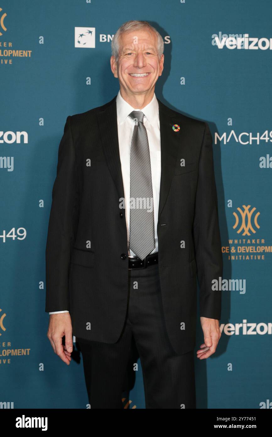 New York, NY - September 27, 2024: GUEST of Forest Whitaker attend The ...