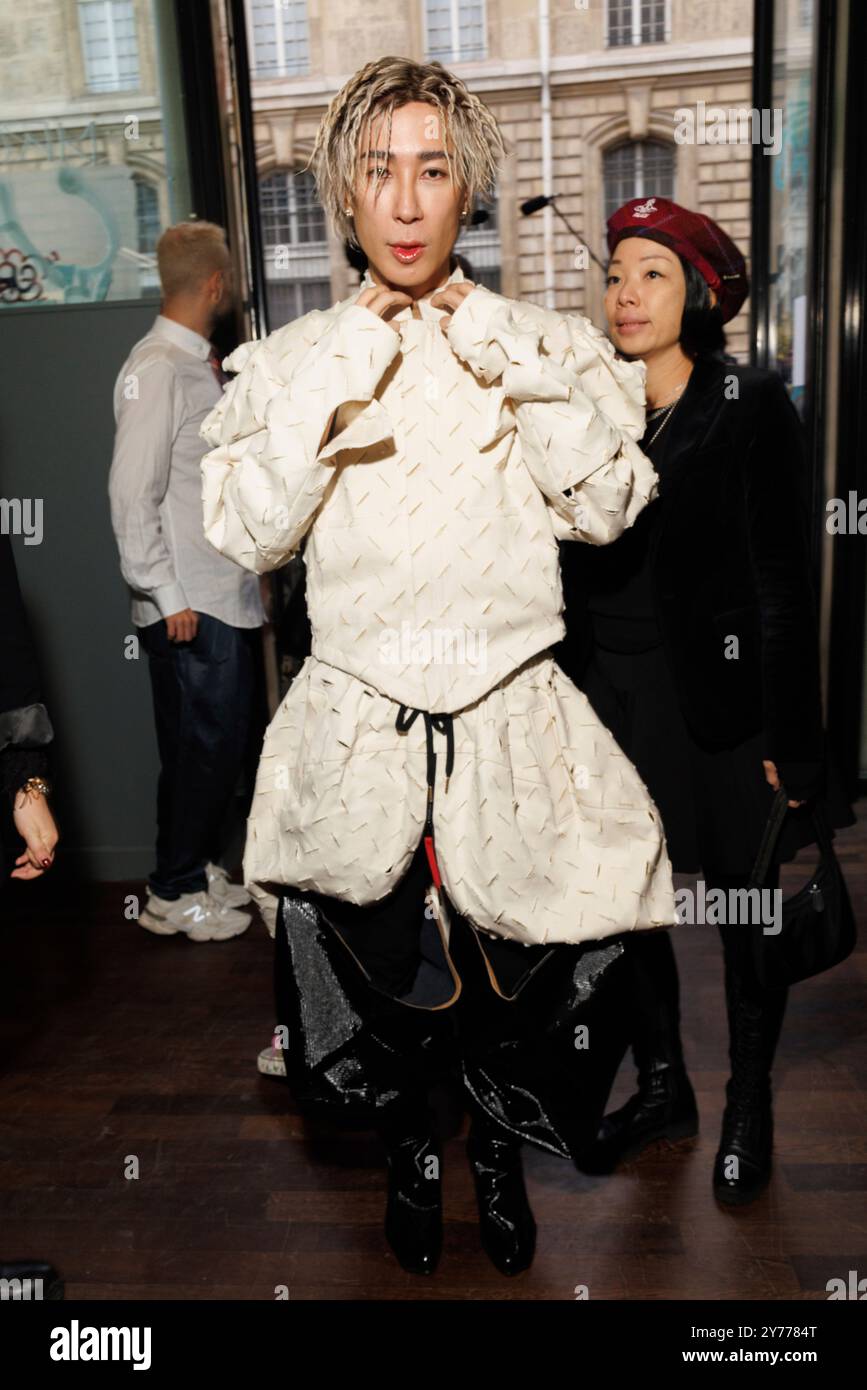 Mayao Ma attends the Vivienne Westwood Spring/Summer 2025 collection ...