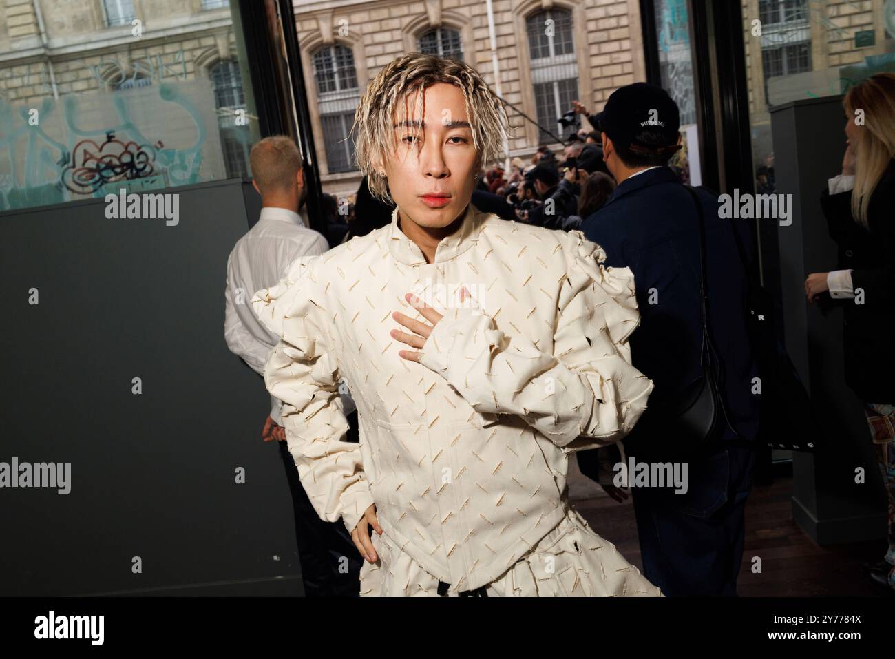 Mayao Ma attends the Vivienne Westwood Spring/Summer 2025 collection ...