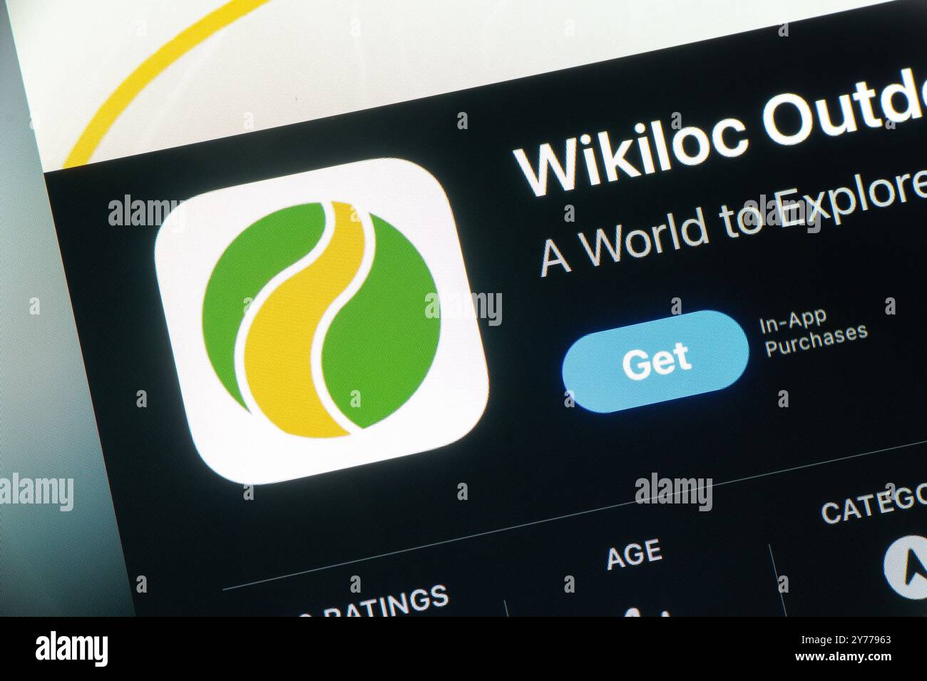 OSTRAVA, CZECHIA - JULY 27, 2024: Icon of Wikiloc Outdoor Navigation ...