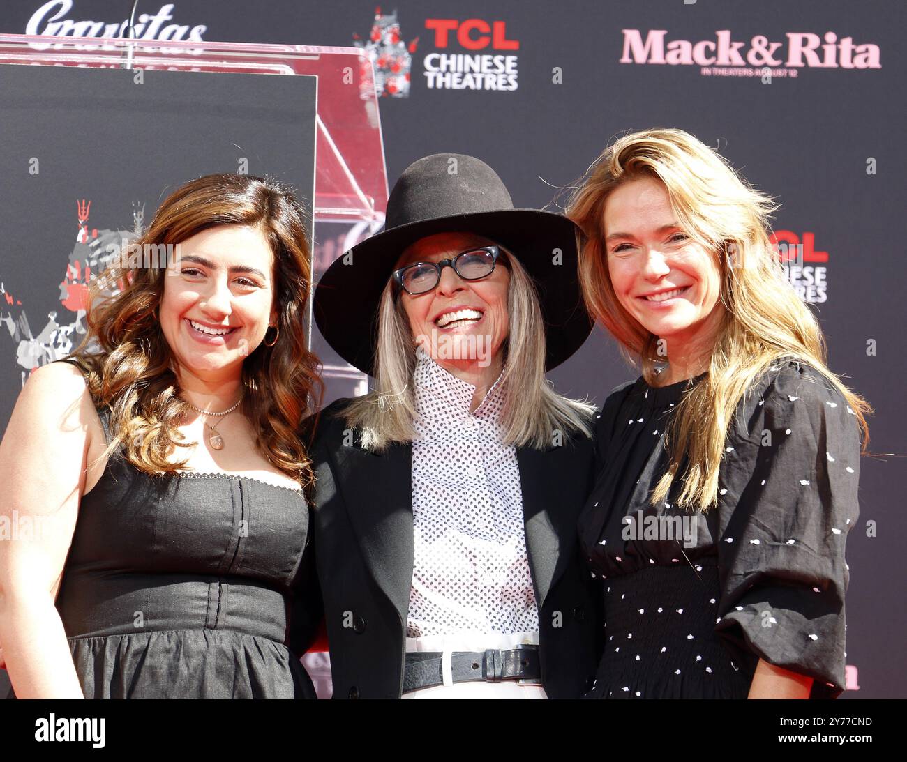 Diane Keaton at Diane Keaton Hand- and Footprint Ceremony held at the ...