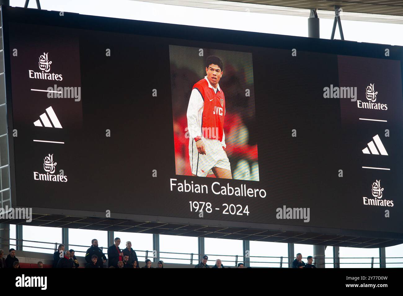 Emirates Stadium, London, UK. 28th Sep, 2024. Premier League Football ...