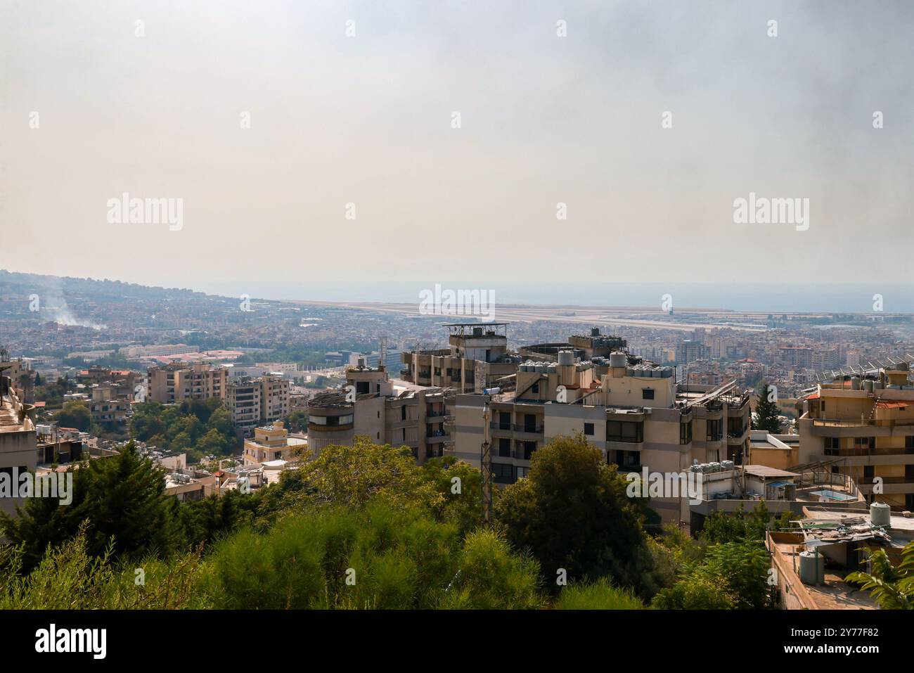 Beirut, Lebanon. 28th Sep, 2024. Le Pictorium agency - bombing of ...