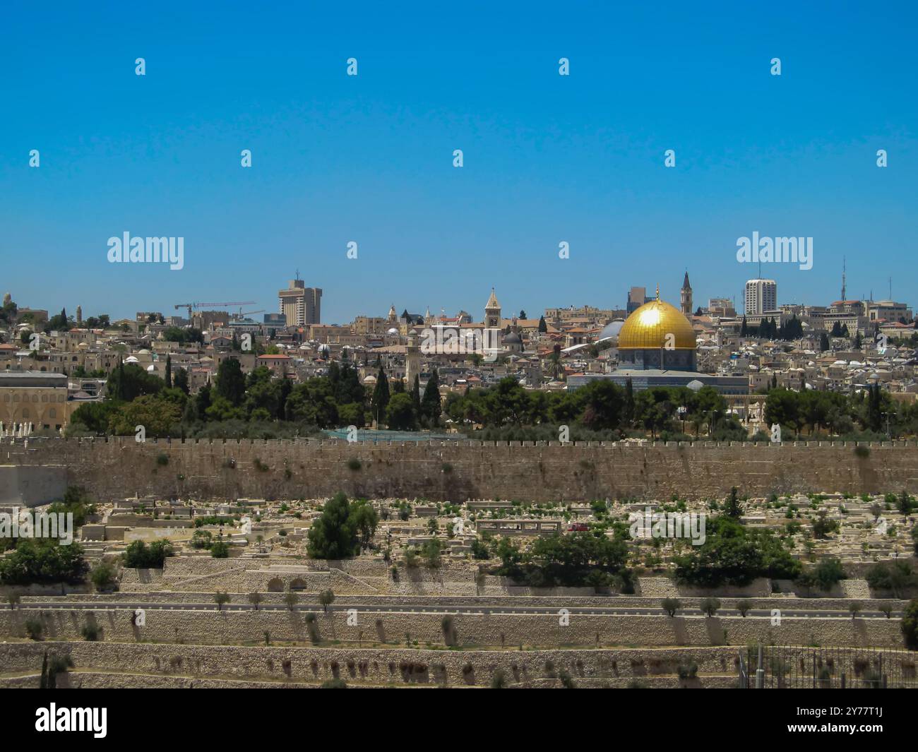 City of three religions: Judaism, Christianity, Islam. Place of ...
