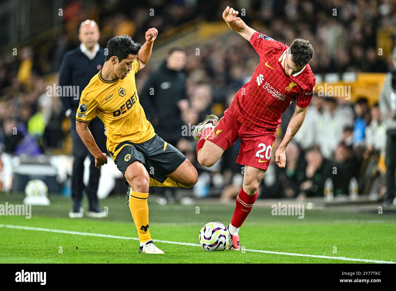 28th September 2024; Molineux Stadium, Wolverhampton, West Midlands ...