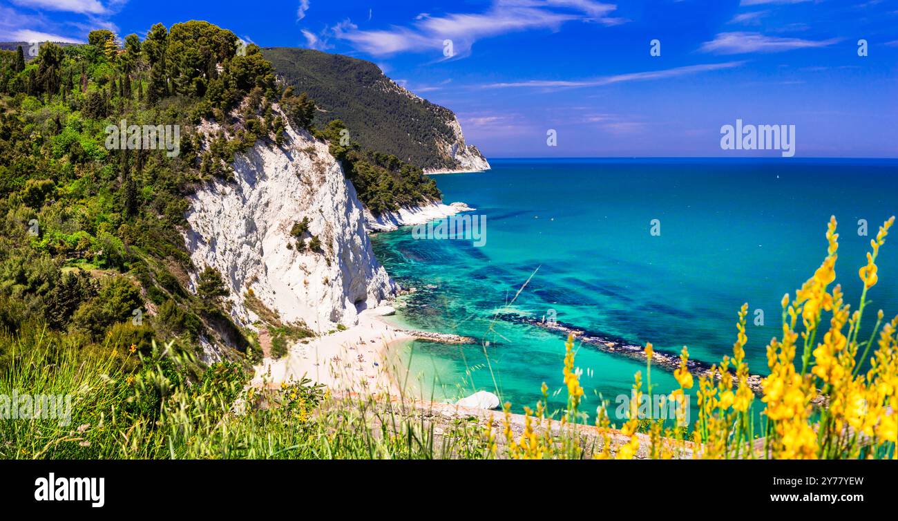 Italy summer holidays, best scenic sea landscape and beaches of Riviera ...