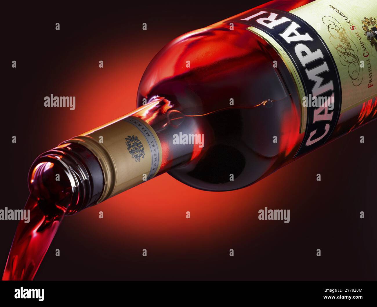 Campari bottle hi-res stock photography and images - Alamy