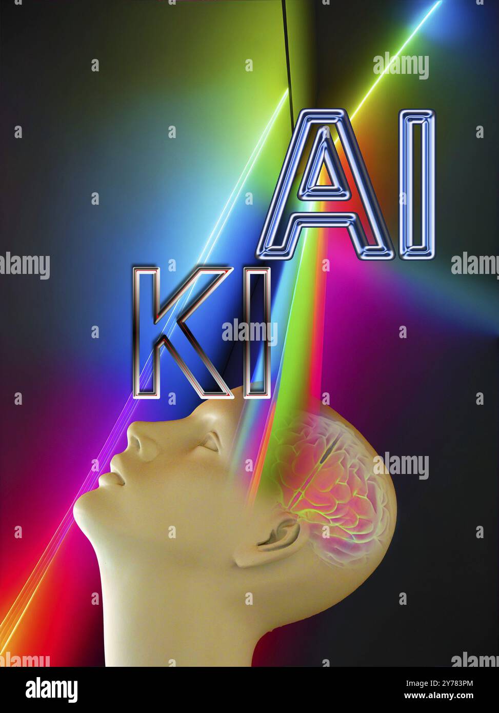 Symbol photo, AI, AI, ChatGBT, OpenAI, chatbot, artificial intelligence ...