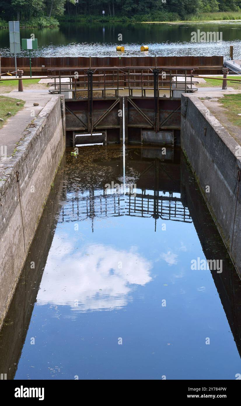 Gateway hydraulic, hydraulic structure to adjust the water level in the ...