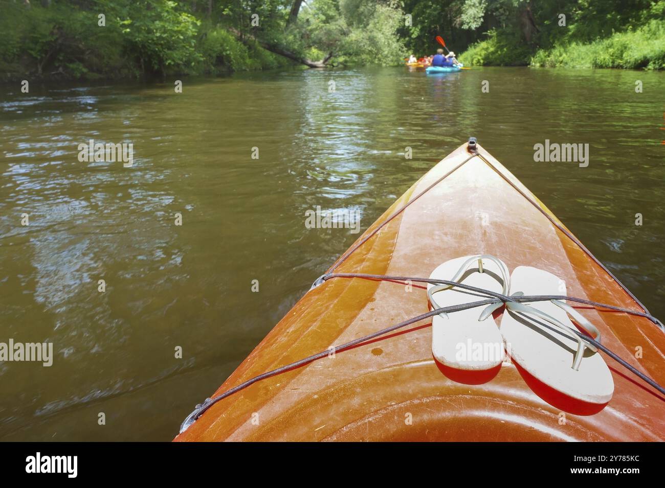 Rafting on the river by kayak, tourists raft on canoe Stock Photo - Alamy