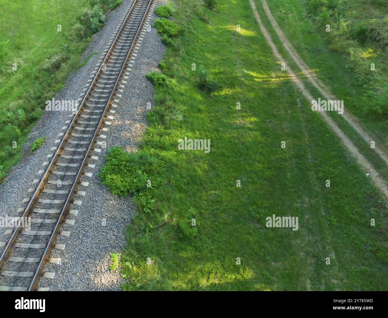 Road top view hi-res stock photography and images - Alamy