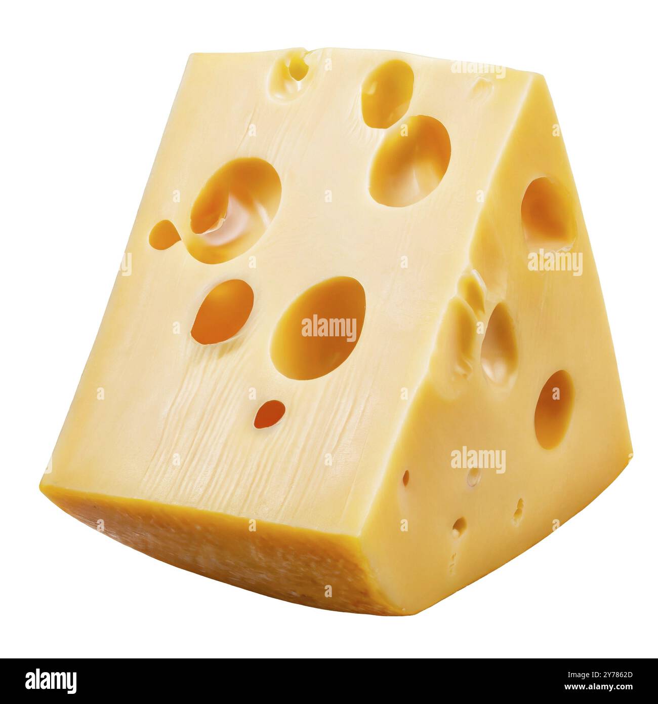 Cheese block isolated on the white background. Clipping Path Stock ...