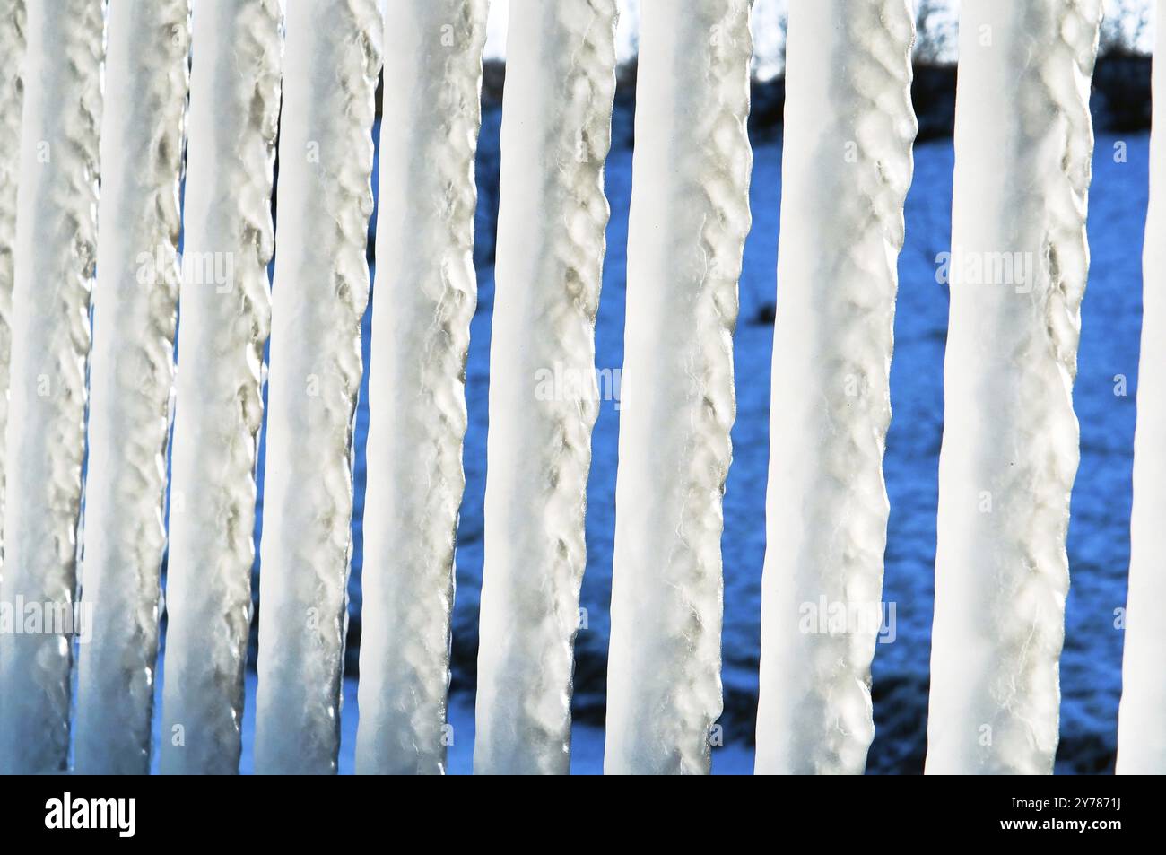 Giant big icicles hi-res stock photography and images - Alamy