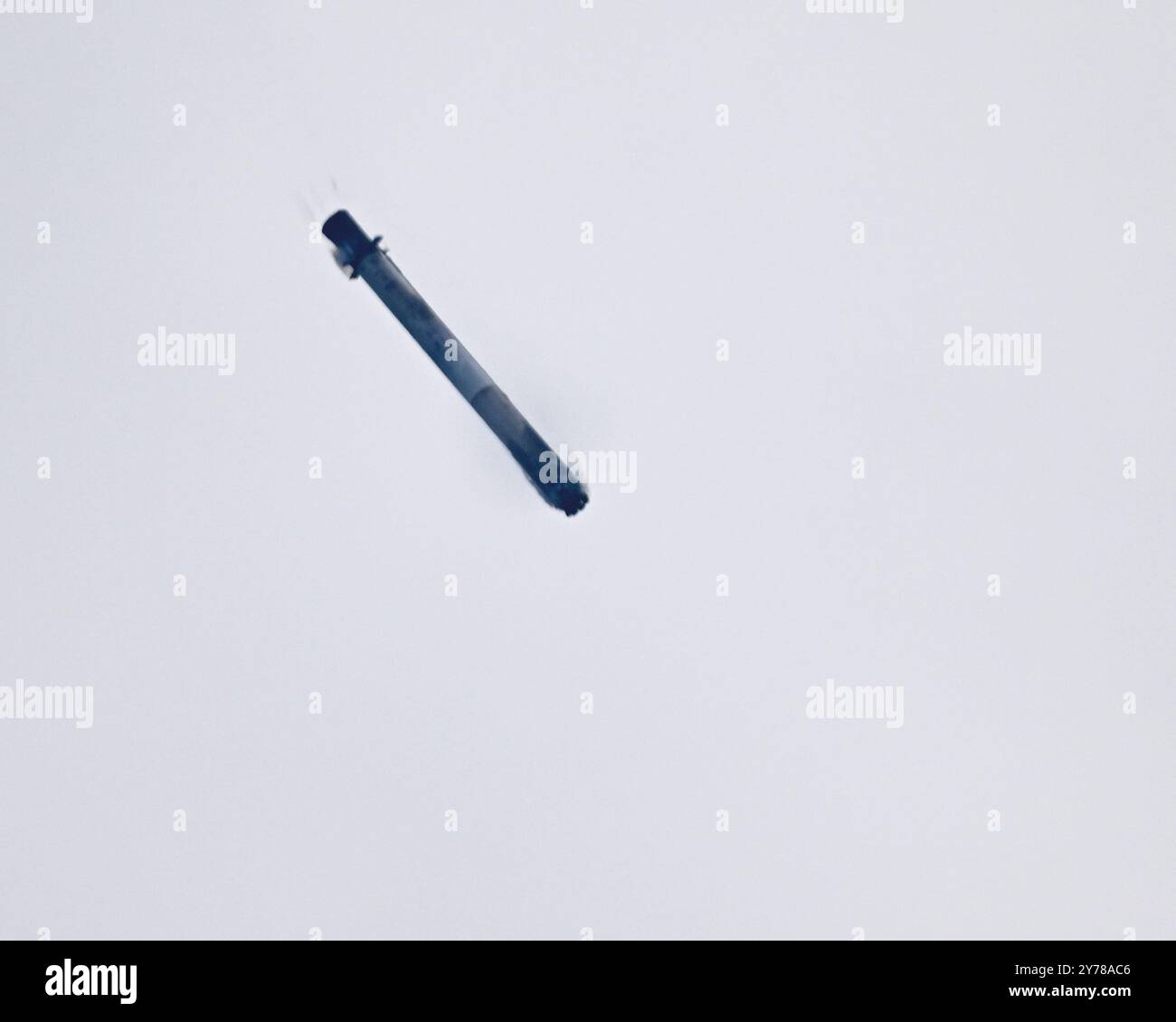 Cape Canaveral, Florida, USA. 28th Sep, 2024. A SpaceX Falcon 9 rocket ...