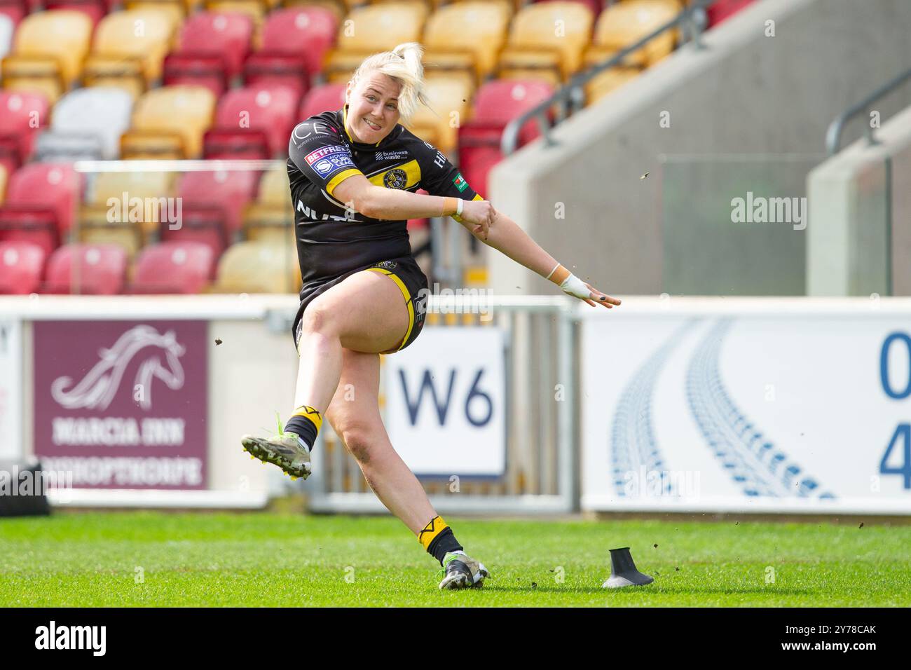 Tara Jane Stanley of York Valkyrie Stock Photo - Alamy