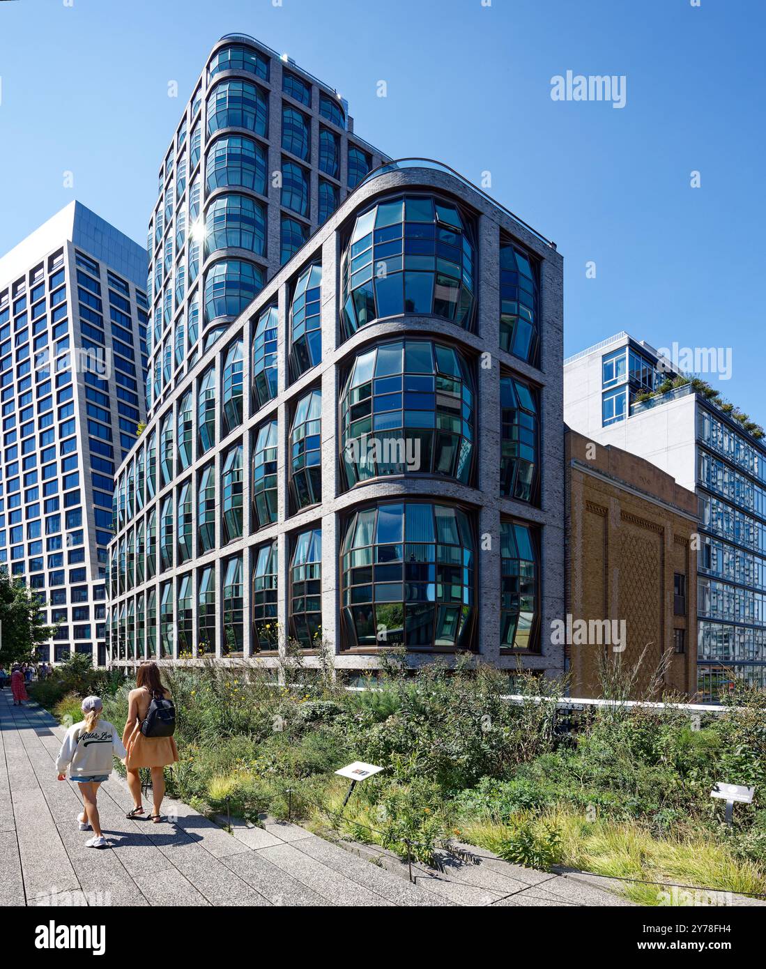 Lantern House is a pair of bay-window-studded apartment buildings ...