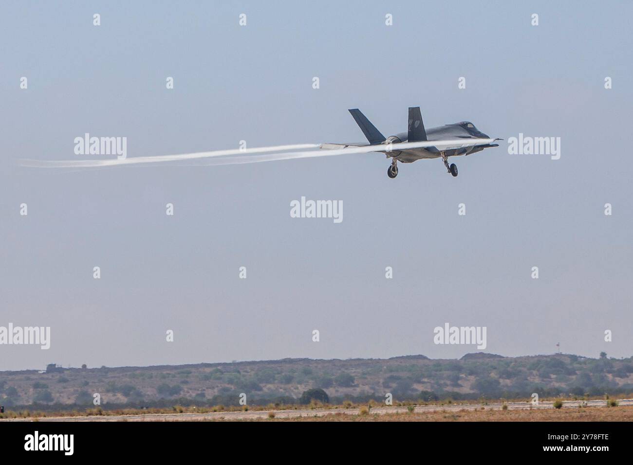 A U.S. Marine Corps F-35C Lightning II assigned to Marine Fighter ...