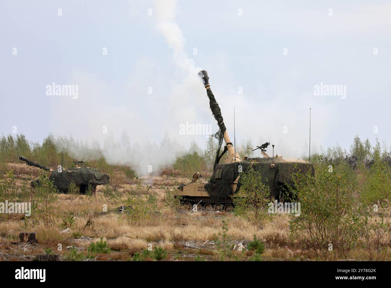U.S. Army soldiers assigned to Alpha “Hotsteel” Battery, 1st Battalion ...