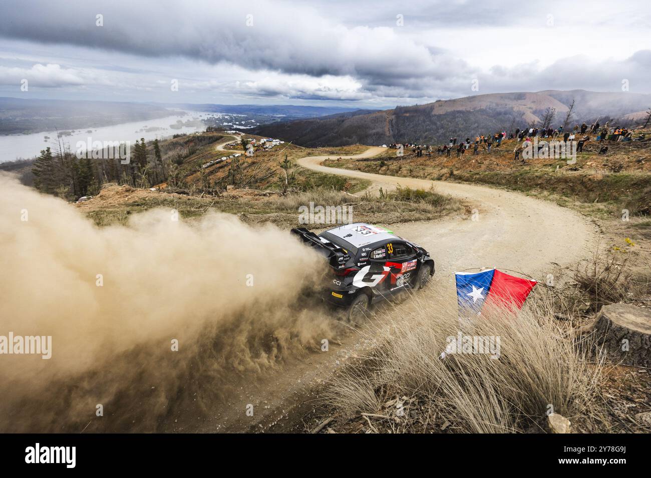 33 EVANS Elfyn, MARTIN Scott, Toyota GR Yaris Rally1, action during the ...