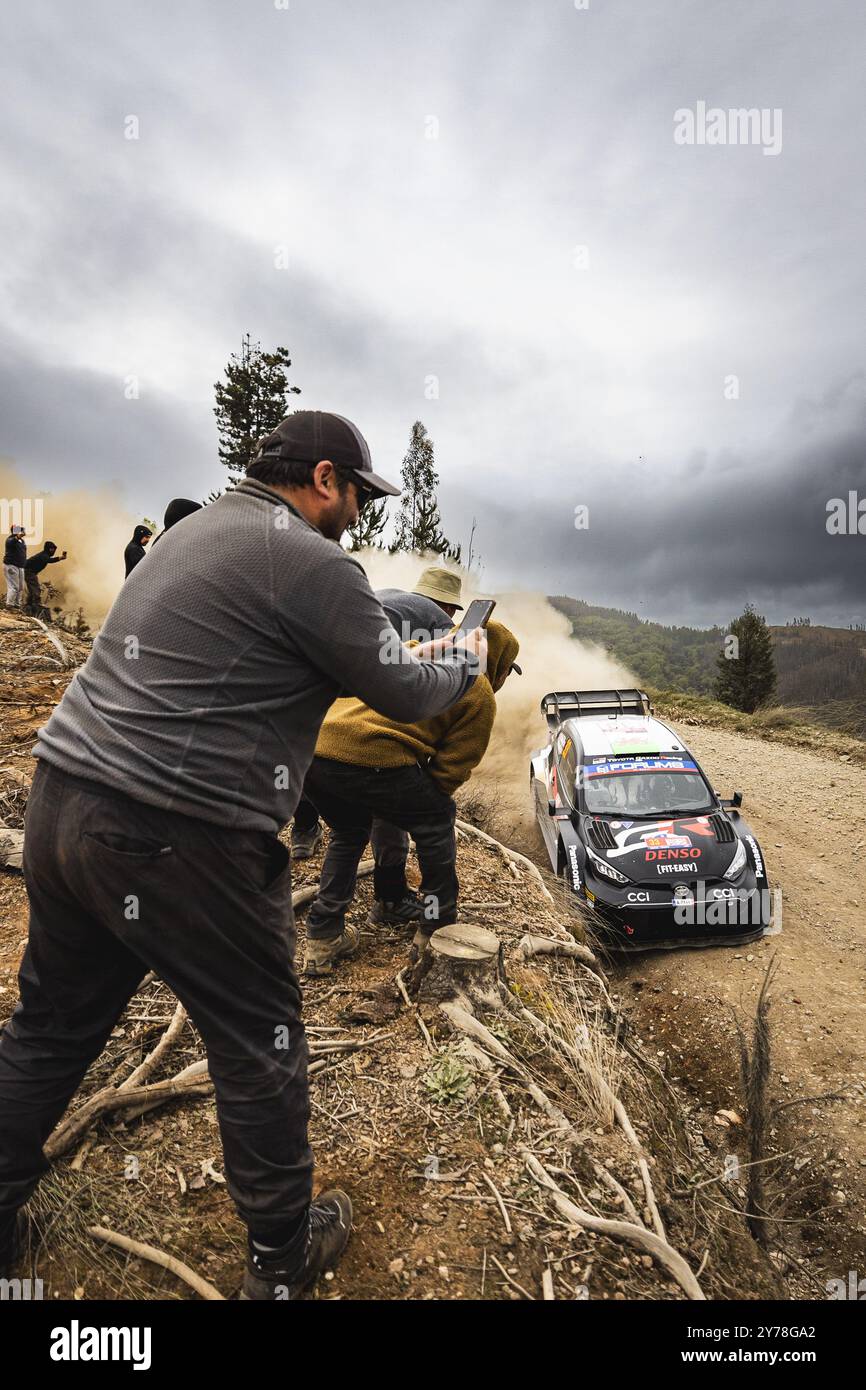 33 EVANS Elfyn, MARTIN Scott, Toyota GR Yaris Rally1, action during the ...