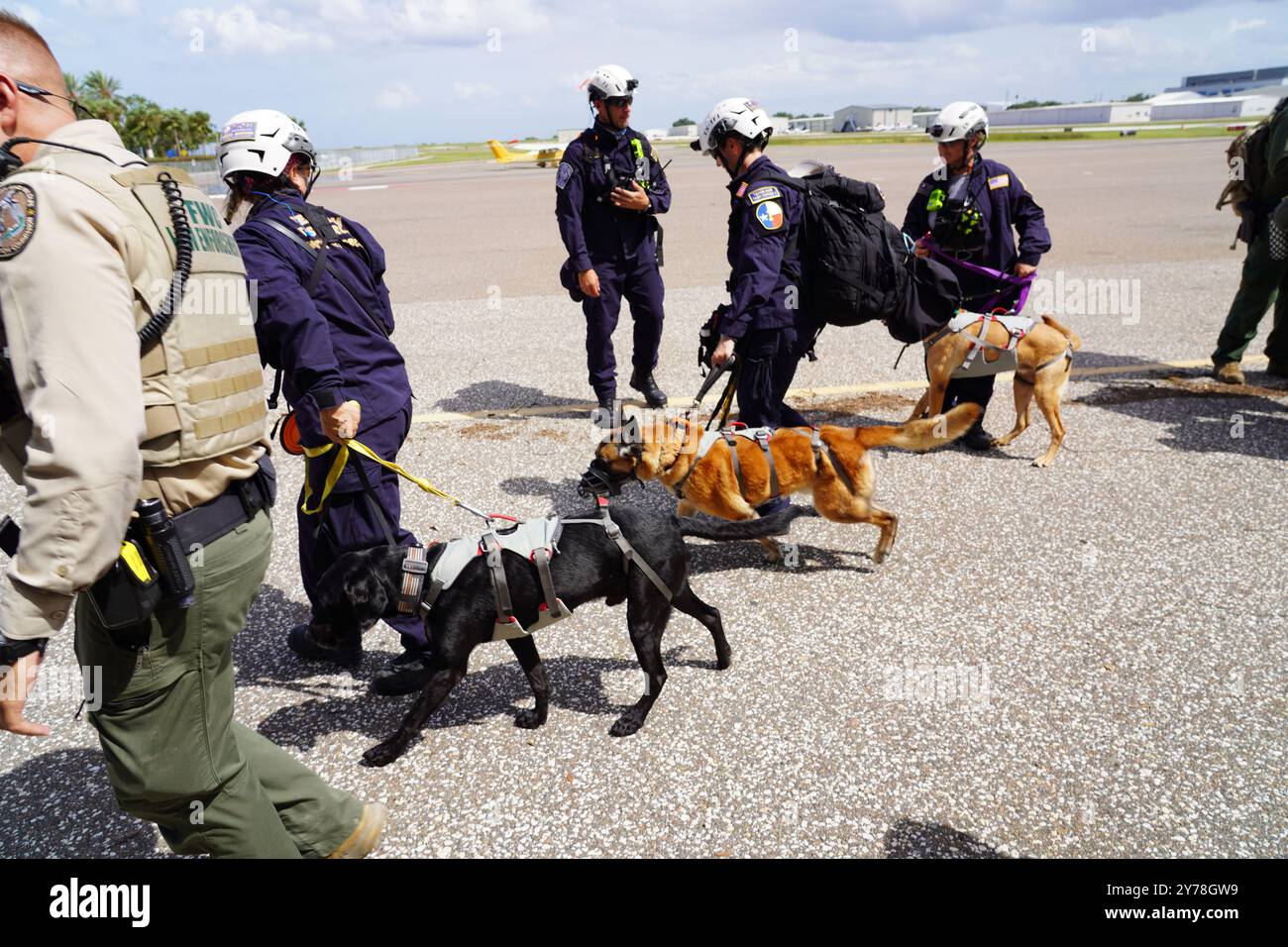 Urban Search and Rescue Texas Task Force One on the scene with search ...