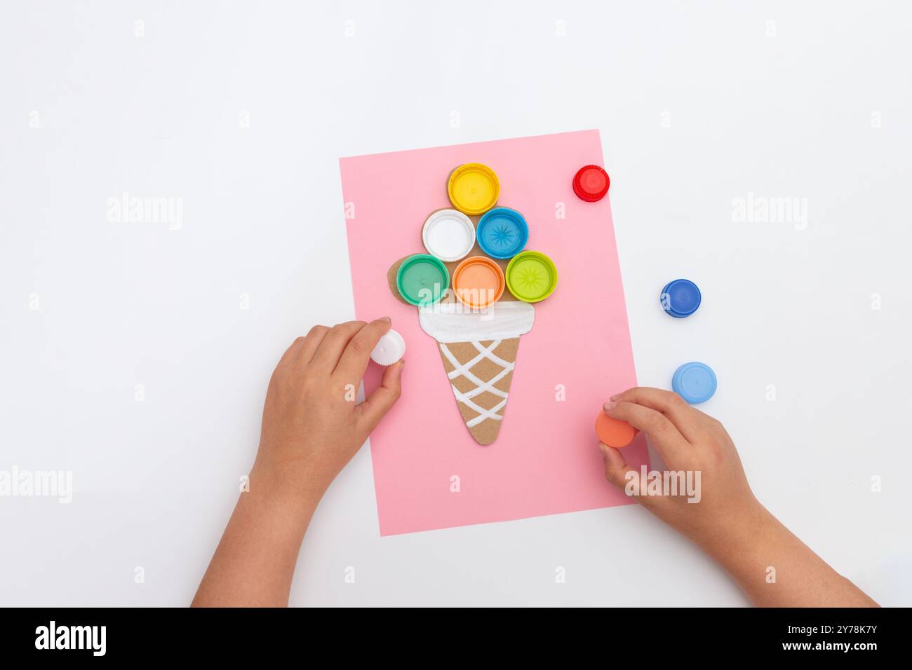 DIY plastic bottle caps for crafts and art, recycling plastic ideas ...