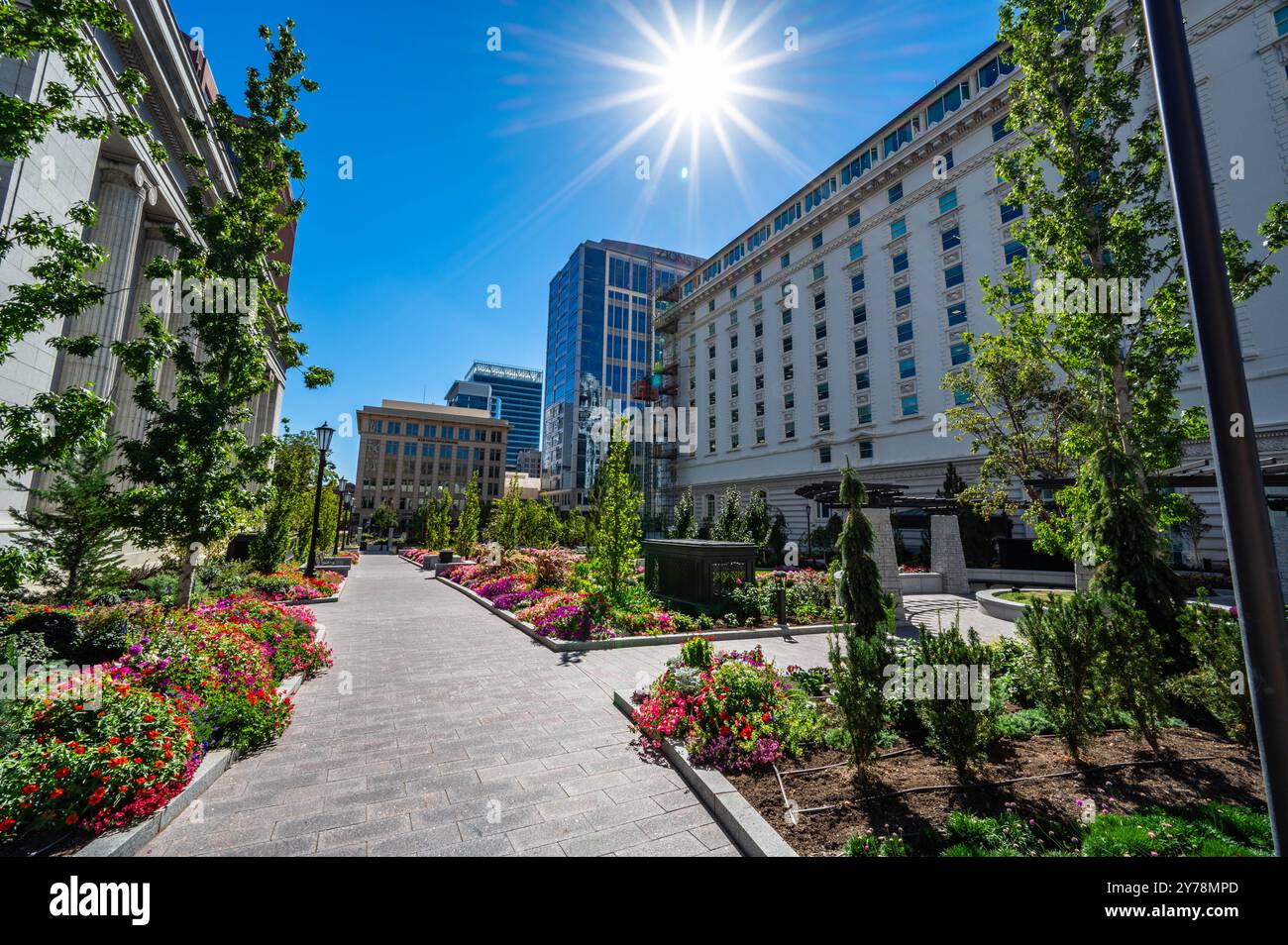 Morman Square Temple Square Salt Lake City Utah Church of Jesus Christ ...