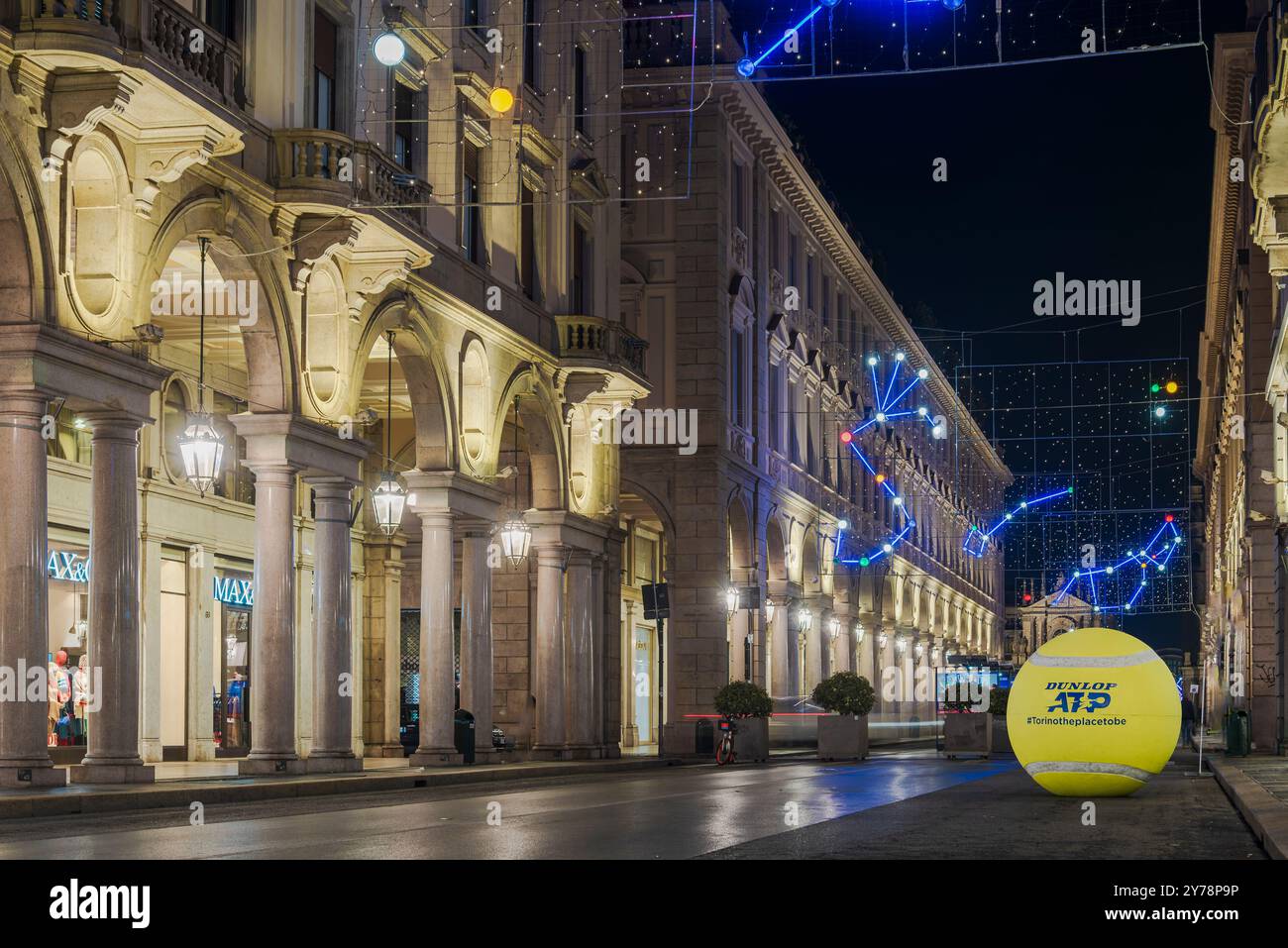 Turin, Italy. The best eight tennis players of the Slam meet for the ...