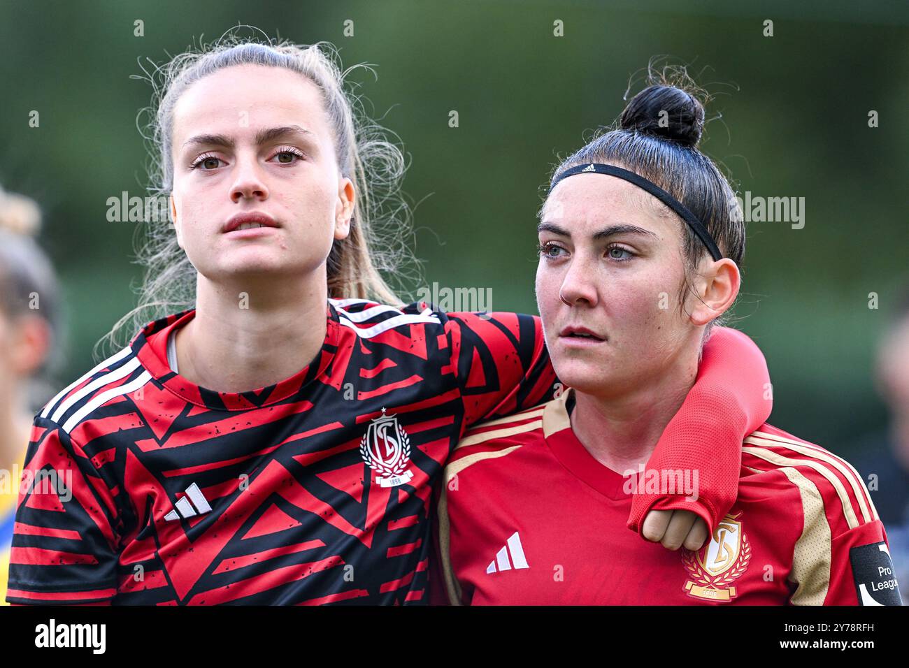 Noemie Gelders (10) of Standard pictured during a female soccer game ...