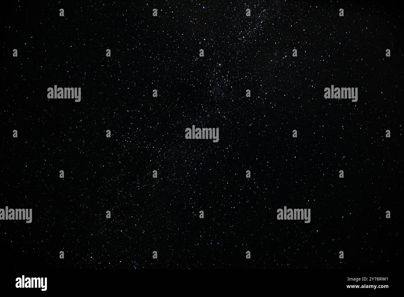 Stars in the dark nights sky UK Somerset Stock Photo - Alamy