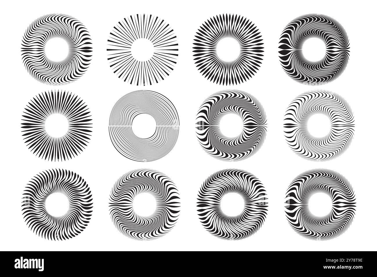 Ripple ring Stock Vector Images - Alamy