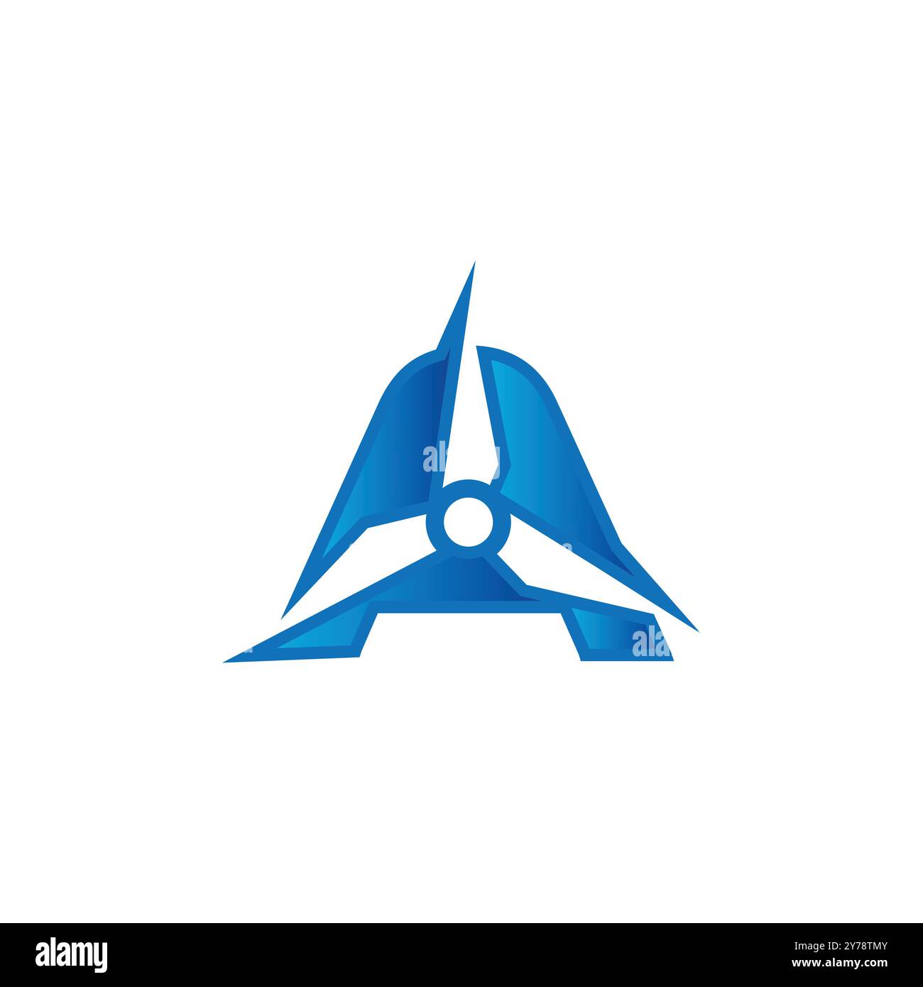 Letter power logo vector Stock Vector Images - Alamy