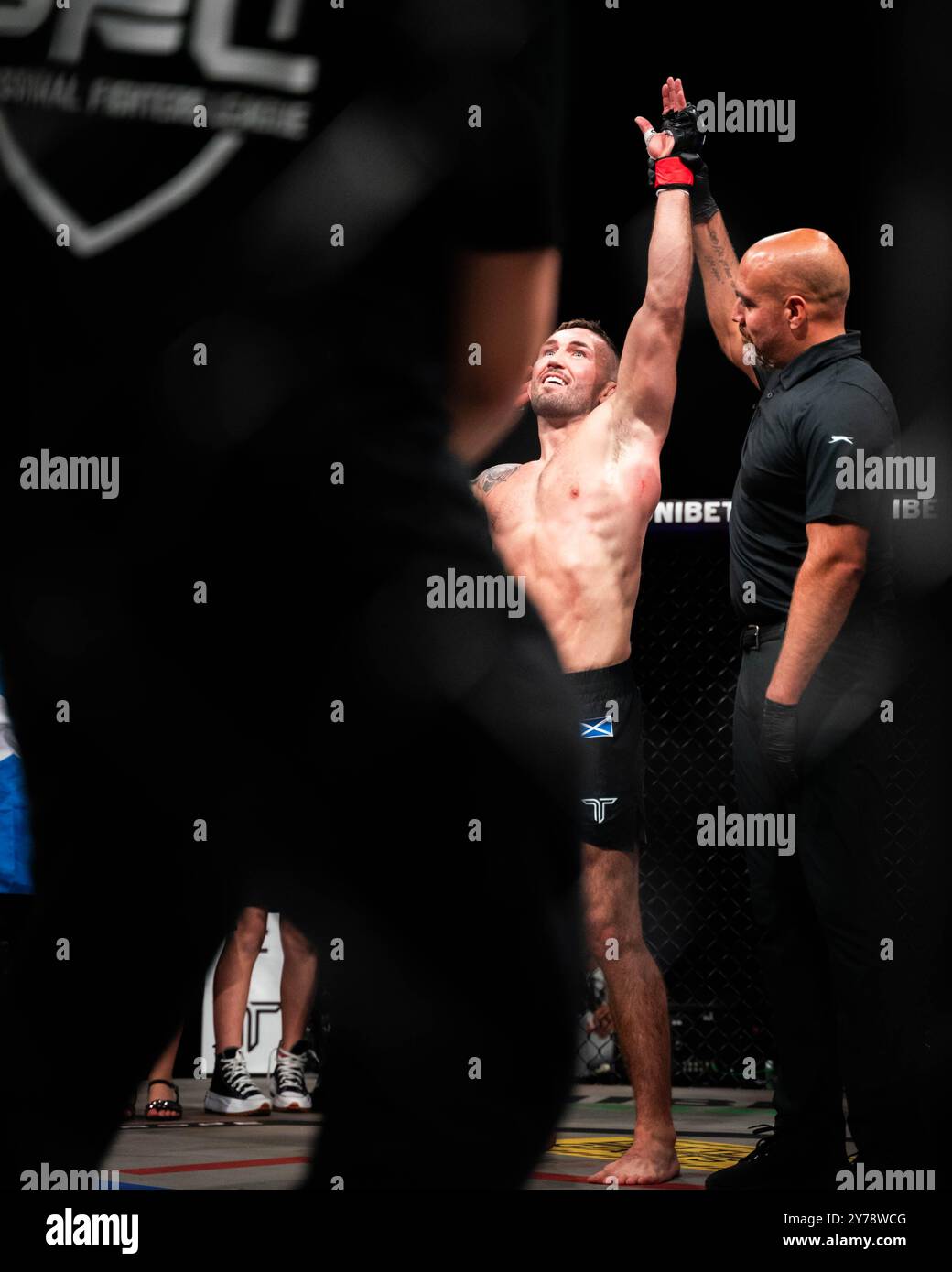 Glasgow, Scotland. 28th Sep, 2024. PFL MMA Europe Playoffs, Glasgow ...