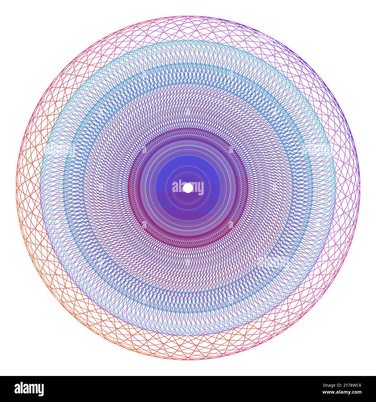 Colorful Modern Vibrant Round Guilloche Certificate Watermark Stock Vector Image & Art - Alamy