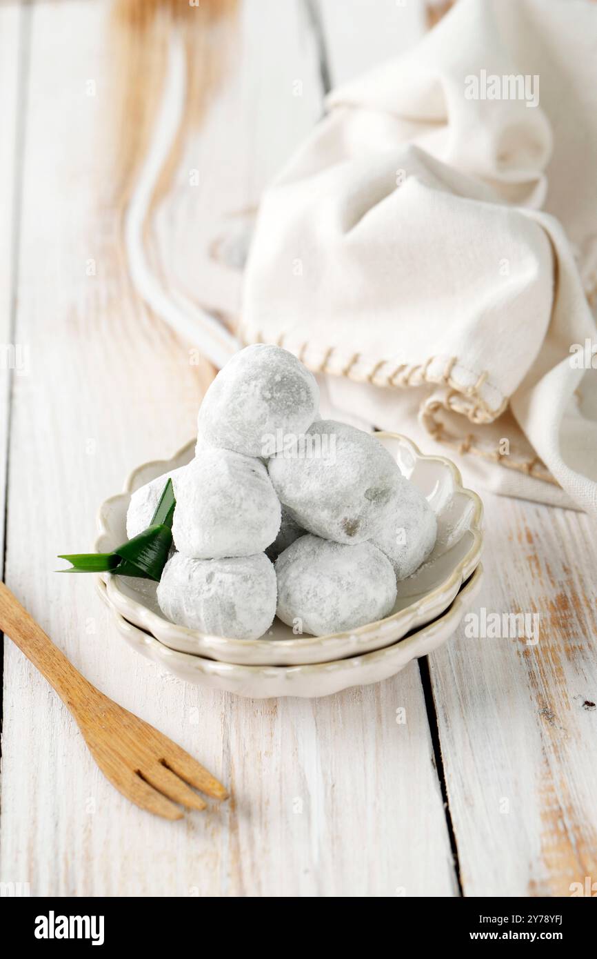 Mochi, Indonesian Traditional Cake Made from Glutinous Rice Flour with ...