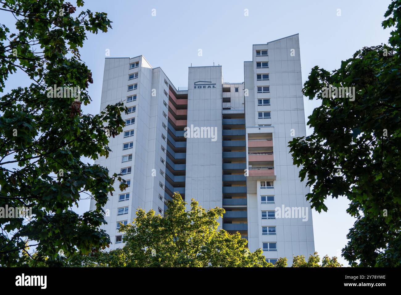 Berlin, Germany 2024: Gropiusstadt is a large housing estate built by ...