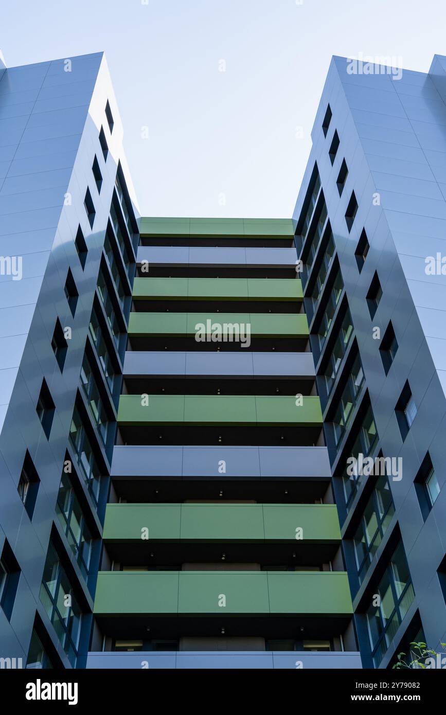 Berlin, Germany 2024: Gropiusstadt is a large housing estate built by ...