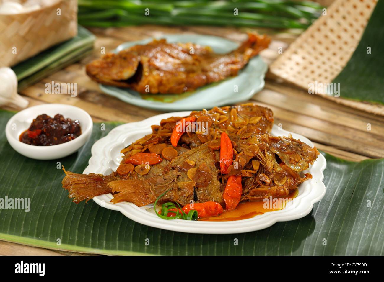 Stewed Tilapia Fish, Pindang Ikan Nila, Indonesian Traditional Food ...