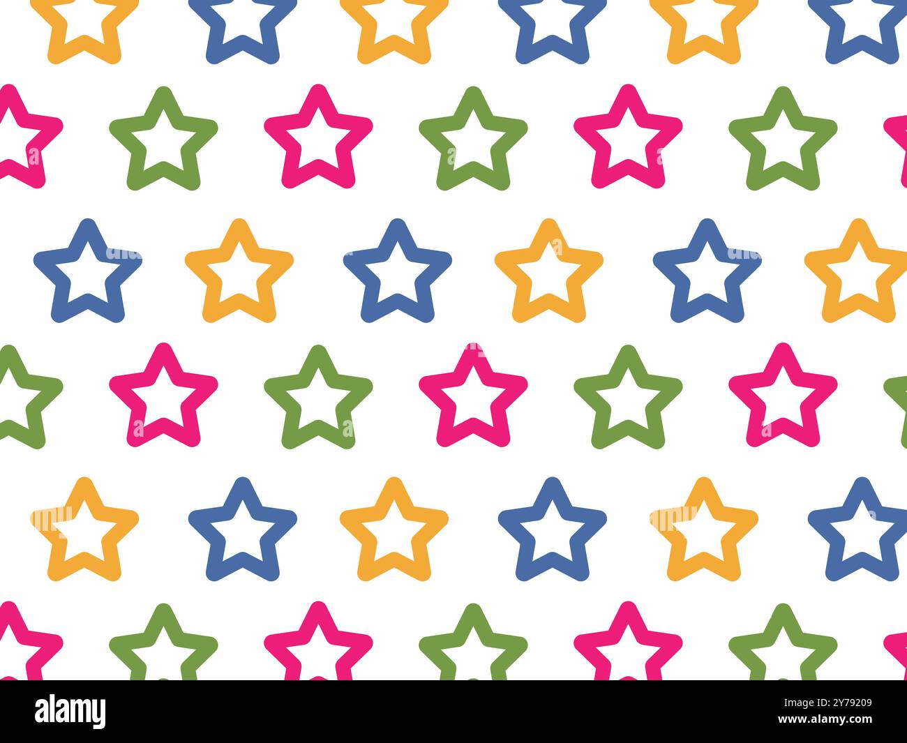 Patterns Multicolored stars. Vector illustration Stock Vector Image & Art - Alamy