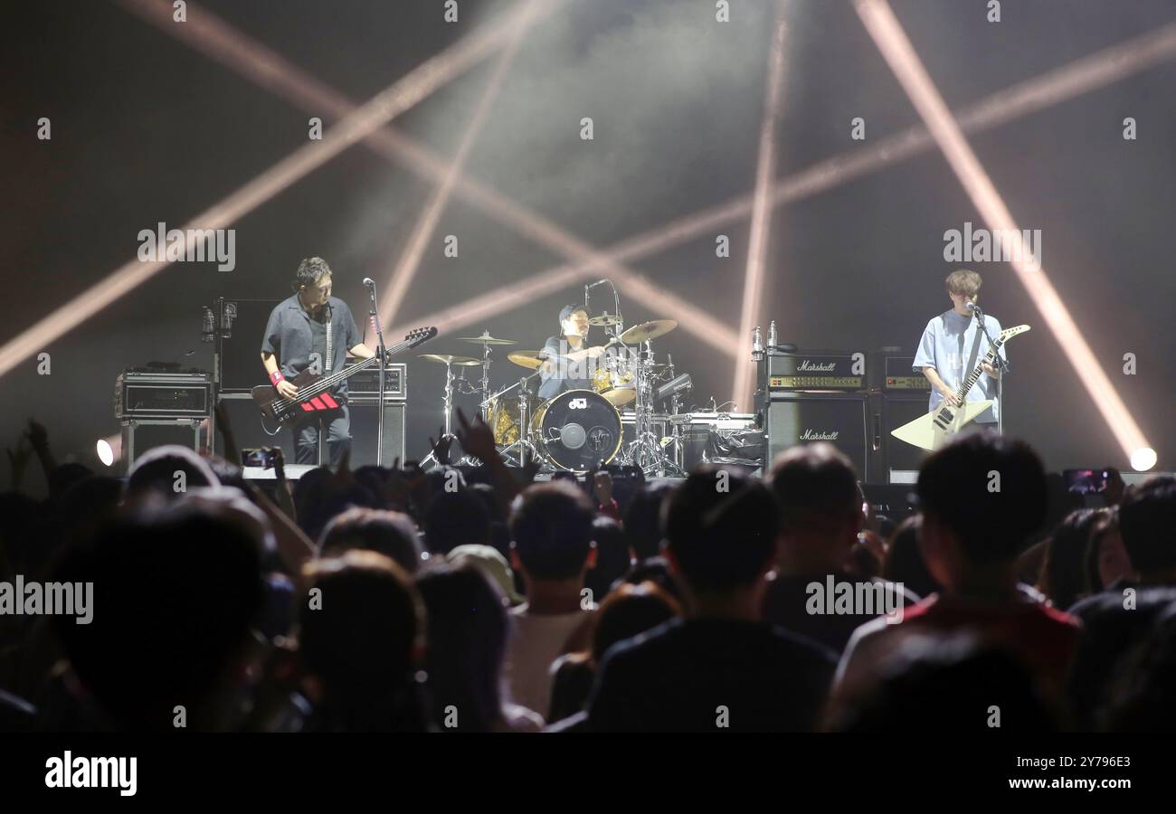 SHANGHAI, CHINA - SEPTEMBER 28, 2024 - A view of a concert by Japanese ...
