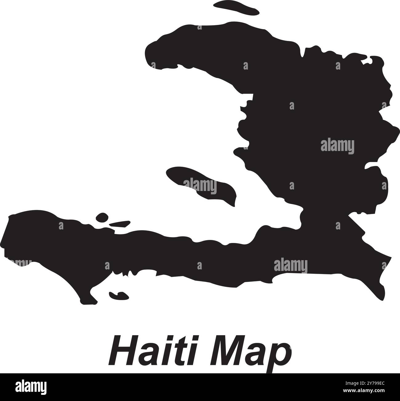map of Haiti vector illustration symbol design Stock Vector Image & Art ...