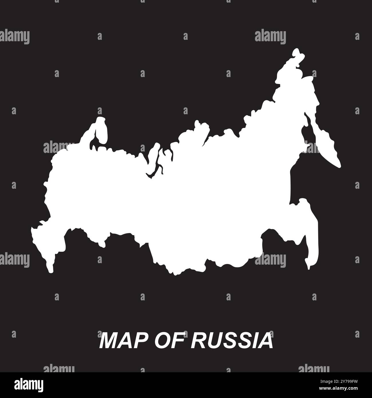 Map of regions of Russia vector illustration design Stock Vector Image ...