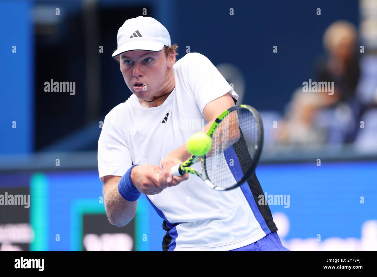 Tokyo, Japan. 28th Oct, 2024. Alex Michelsen (USA) Tennis : Kinoshita ...