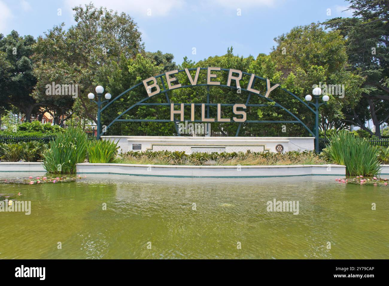 Beverly Hills, CA, USA - June 13, 2024, Beverly Hills sign in Beverly ...