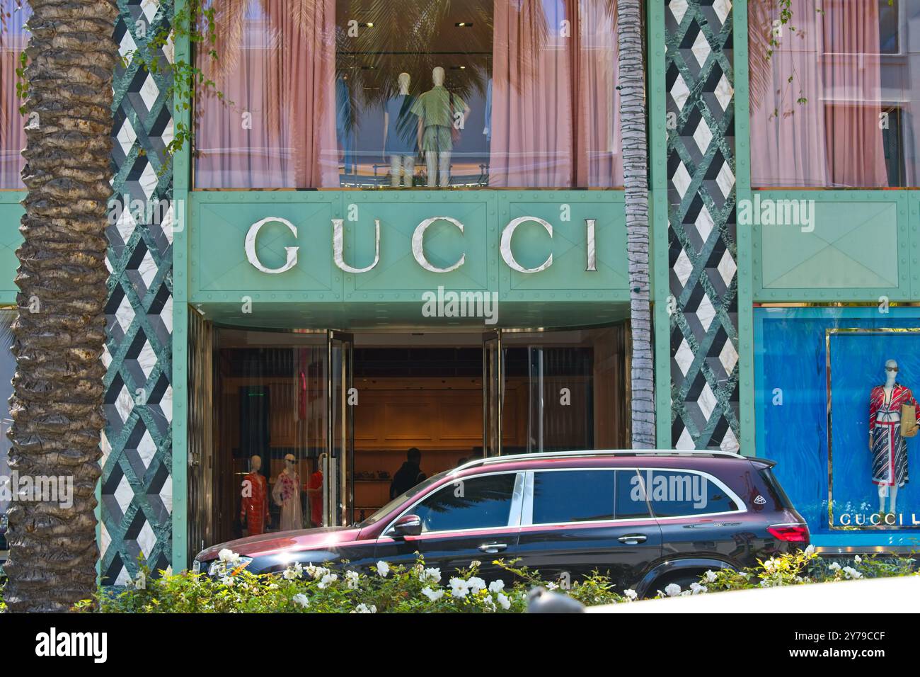 Beverly Hills, CA, USA - June 13, 2024: Gucci Fashion store at Rodeo ...