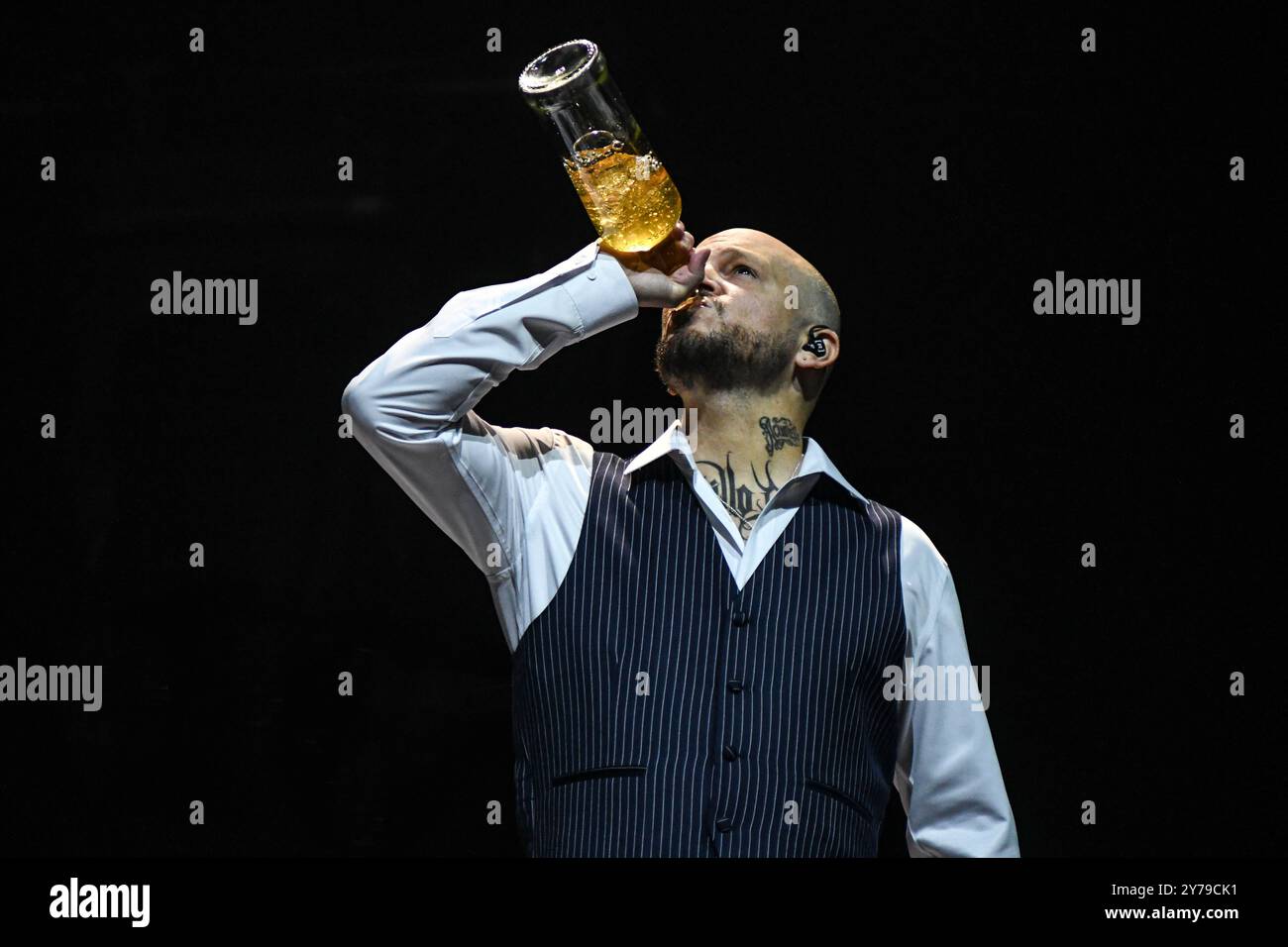 Buenos Aires, Argentina (28th Sep 2024). Puerto Rican singer and rapper ...