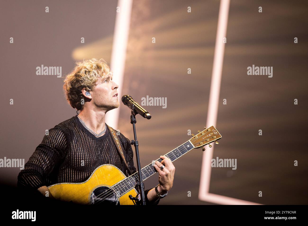 Copenhagen, Denmark. 27th, September 2024. The Danish singer and pop ...