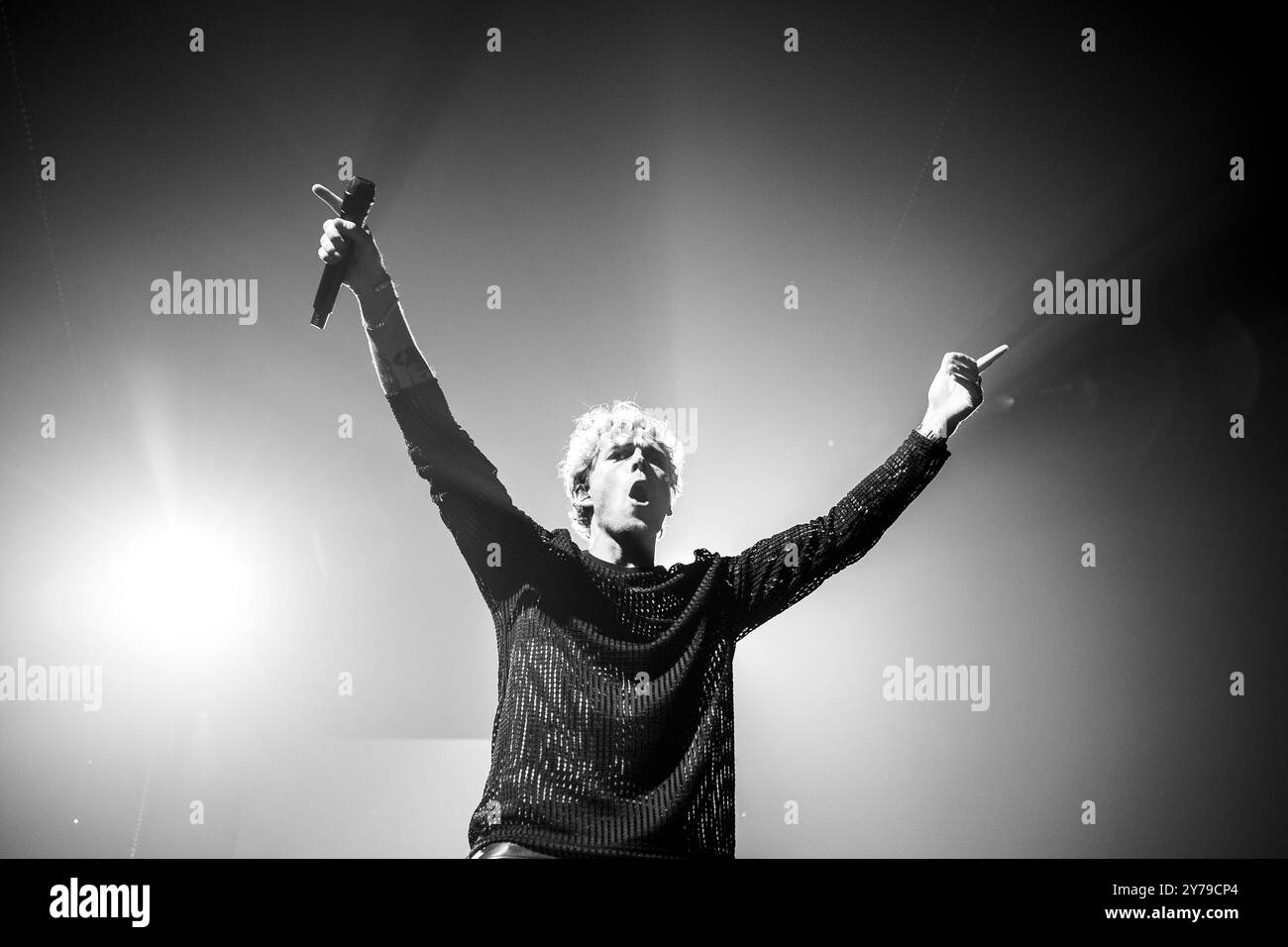 Copenhagen, Denmark. 27th, September 2024. The Danish singer and pop ...